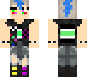 punk | Minecraft Skin