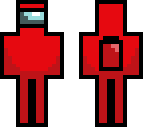 Red Crewmate | Minecraft Skin