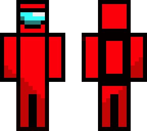 Red Crewmate | Minecraft Skin
