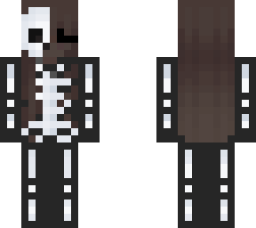 Skeleton girl | Minecraft Skin