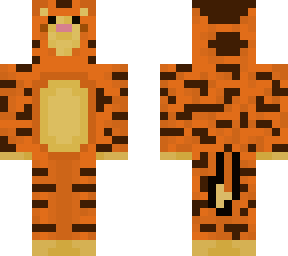 halloween tigger | Minecraft Skins