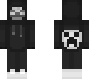 Black Skeleton | Minecraft Skin