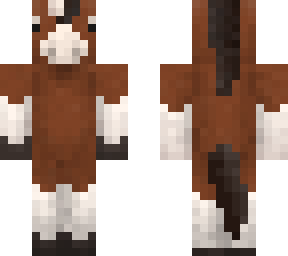 Clydesdale horse | Minecraft Skin