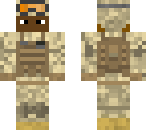 Desert Soldier | Minecraft Skins