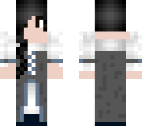 Female Villager Grey 1 | Minecraft Skin