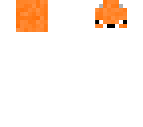 Fox Head template | Minecraft Skin