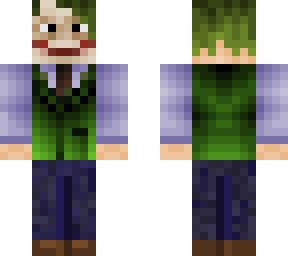 Joker - Heath Ledger | Minecraft Skin