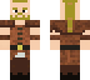 Male Villager Brown 2 | Minecraft Skin