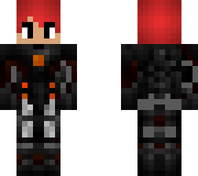 Red robot boy | Minecraft Skin