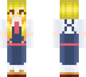 Tohru (Mrs Kobayashi's Dragon Maid) | Minecraft Skin
