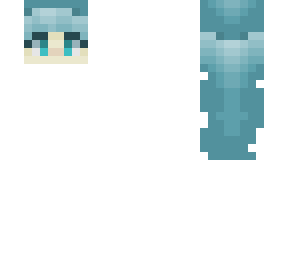 Blue Hair Base | Minecraft Skin