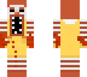 Ronald Mcdonald | Minecraft Skins