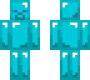 Diamond man | Minecraft Skin