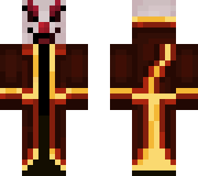 Evil Cult Robe (Gizell) | Minecraft Skin