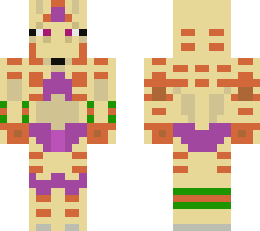 gold experience | Minecraft Skins