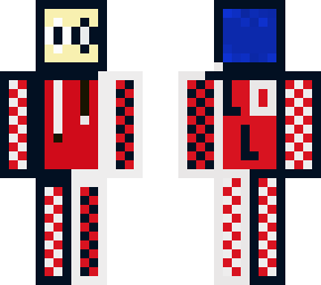 Half White Half Black | Minecraft Skins