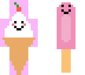 ice cream popsicle | Minecraft Skin