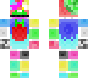 inverted mix and match bloxy | Minecraft Skin