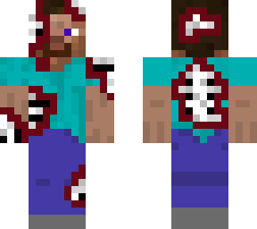Scary Steve | Minecraft Skins