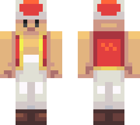 toad super mario | Minecraft Skins