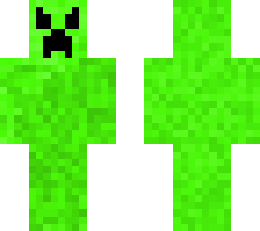Weird creeper monster | Minecraft Skin