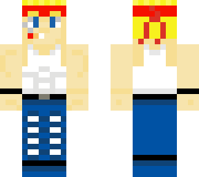 Bill Rizer (Contra nes) errores arreglados | Minecraft Skin