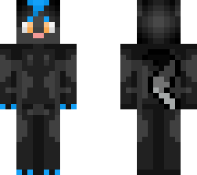 Blue Bubbles | Minecraft Skin