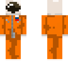 cosmonaut face version | Minecraft Skin