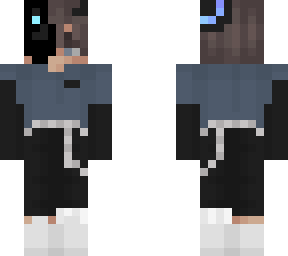 cyber blue boy (final version) | Minecraft Skin