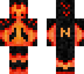 Fire Warrior | Minecraft Skin
