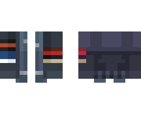 Full Denim Jacket | Minecraft Skin