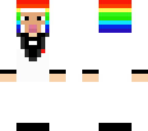 GrooveCraft with jeb head attempt | Minecraft Skin