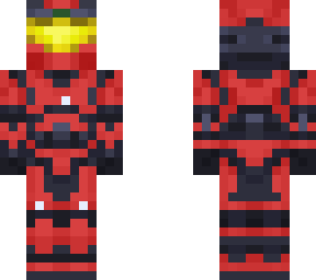 halo red spartan | Minecraft Skin