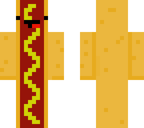 hot dog skin #2 | Minecraft Skin