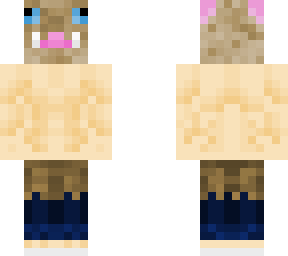 Inosuke | Minecraft Skin