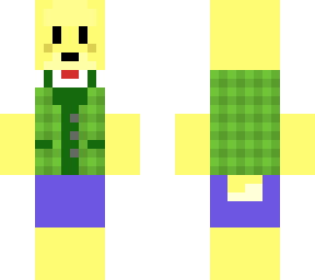 Isabelle Smash bros | Minecraft Skin