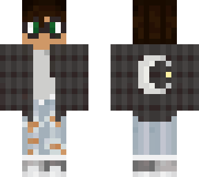 my edited moon boy | Minecraft Skin