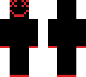 red led mask | Minecraft Skin