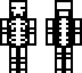 3d skeleton | Minecraft Skins