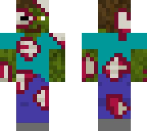 Zombie Steve | Minecraft Skin