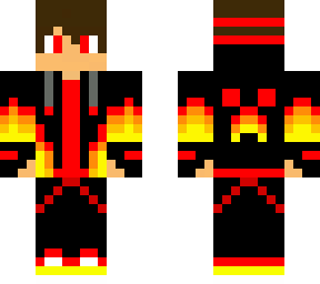 Fire guy | Minecraft Skin