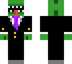 iguana with tux | Minecraft Skin