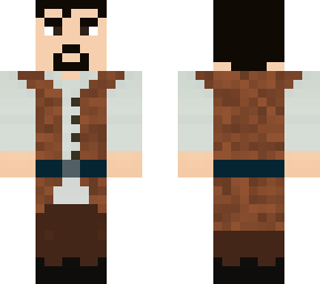Male Villager Brown 1C | Minecraft Skin