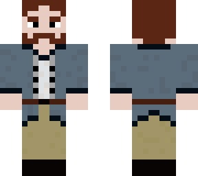 Male Villager Grey 2A | Minecraft Skin