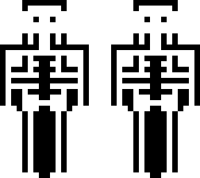 Skeleton Guy | Minecraft Skin