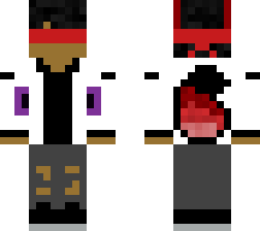 unltima blind folded | Minecraft Skin