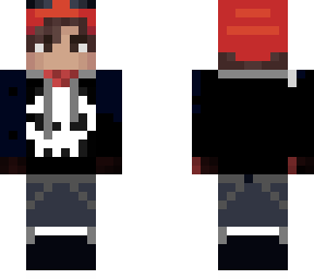 Goth Peter Parker Spiderman | Minecraft Skin
