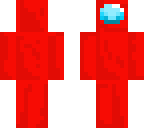 Red Crewmate | Minecraft Skin