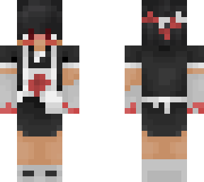 scary maid sapnap | Minecraft Skin