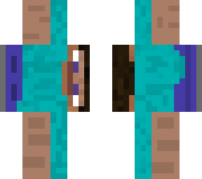 Side ways steve : | Minecraft Skin